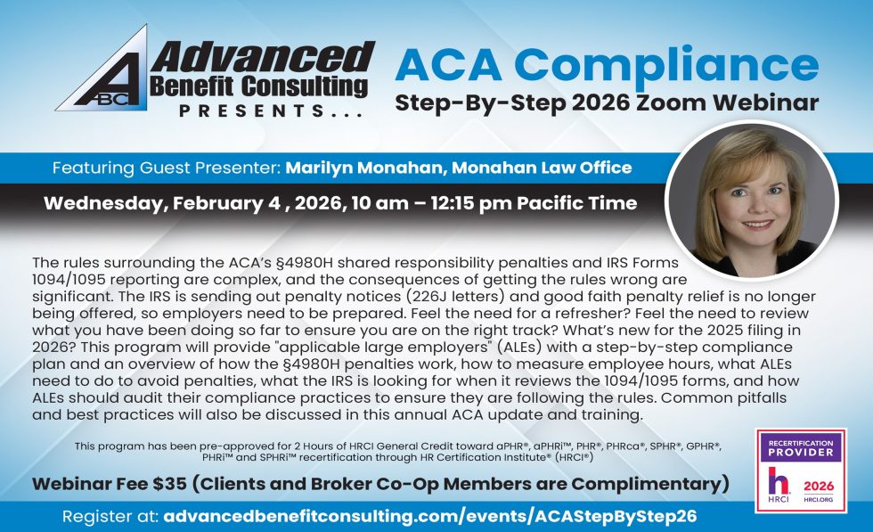 ACA Compliance Step-by-Step 2026 - Advanced Benefit Consulting